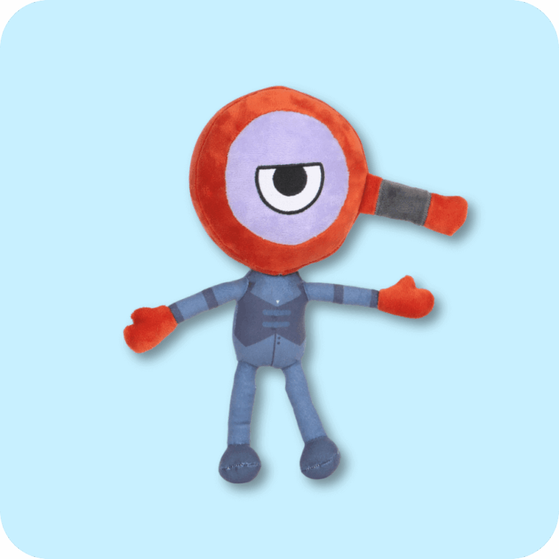 Ebony Detective Rodger Plush | Dandy's World Plush