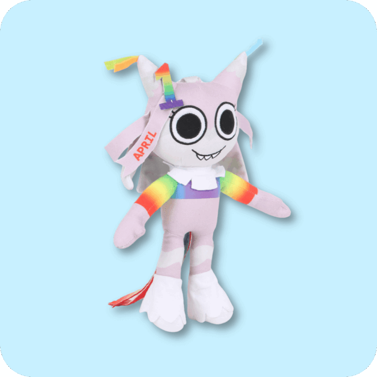 Colorful April Yatta Plush | Dandy's World Plush